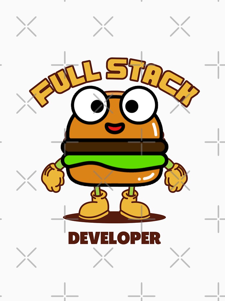 Programmer Coding Full Stack Developer T Shirt For Sale By Designguru321 Redbubble 8833