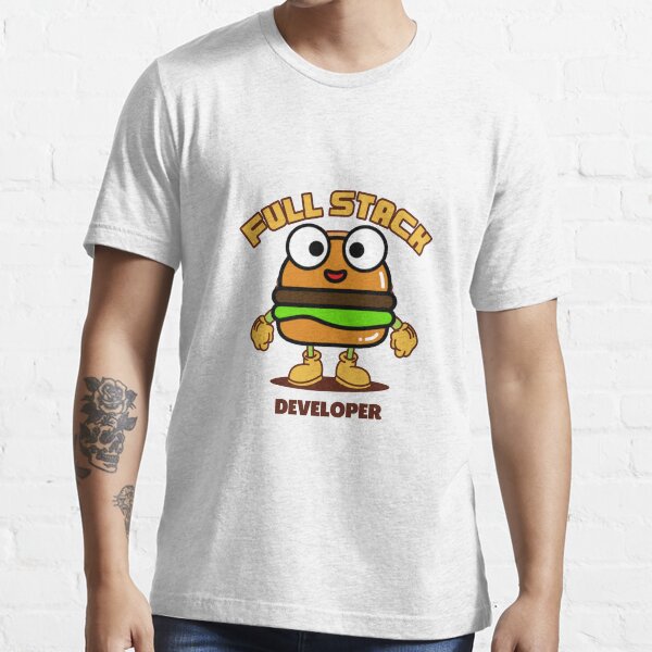 "Programmer Coding Full Stack Developer" T-shirt for Sale by DesignGuru321 | Redbubble ...
