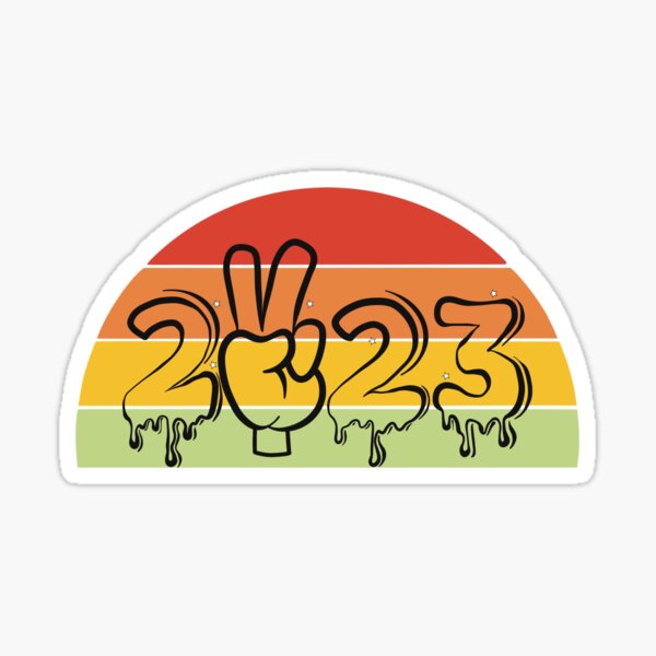 "2023 Is My Year" Sticker for Sale by ArtByNabes | Redbubble