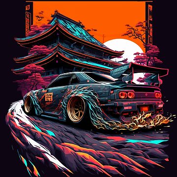 "Japanese JDM Car Racing Art" Poster for Sale by hypewearco | Redbubble