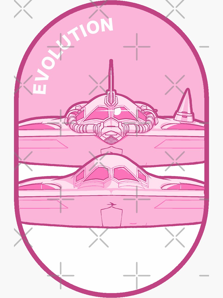 "B-21 raider evolution " Sticker for Sale by pbfirefly | Redbubble
