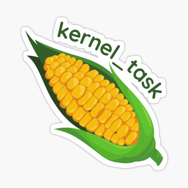 "Kernel_task, IT Joke" Sticker for Sale by shminoa | Redbubble