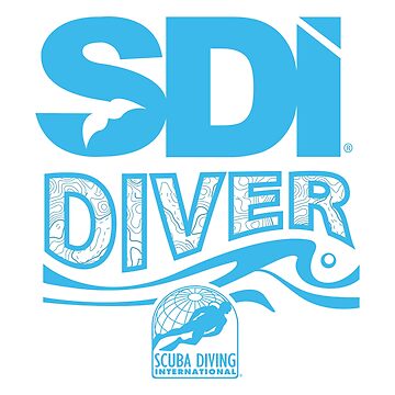 "Scuba Diving International (SDI)- SDI Diver Wave" Sticker for Sale by ...