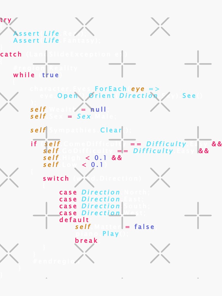 "Is This The Real Life Coding Programming Color" Sticker for Sale by ...