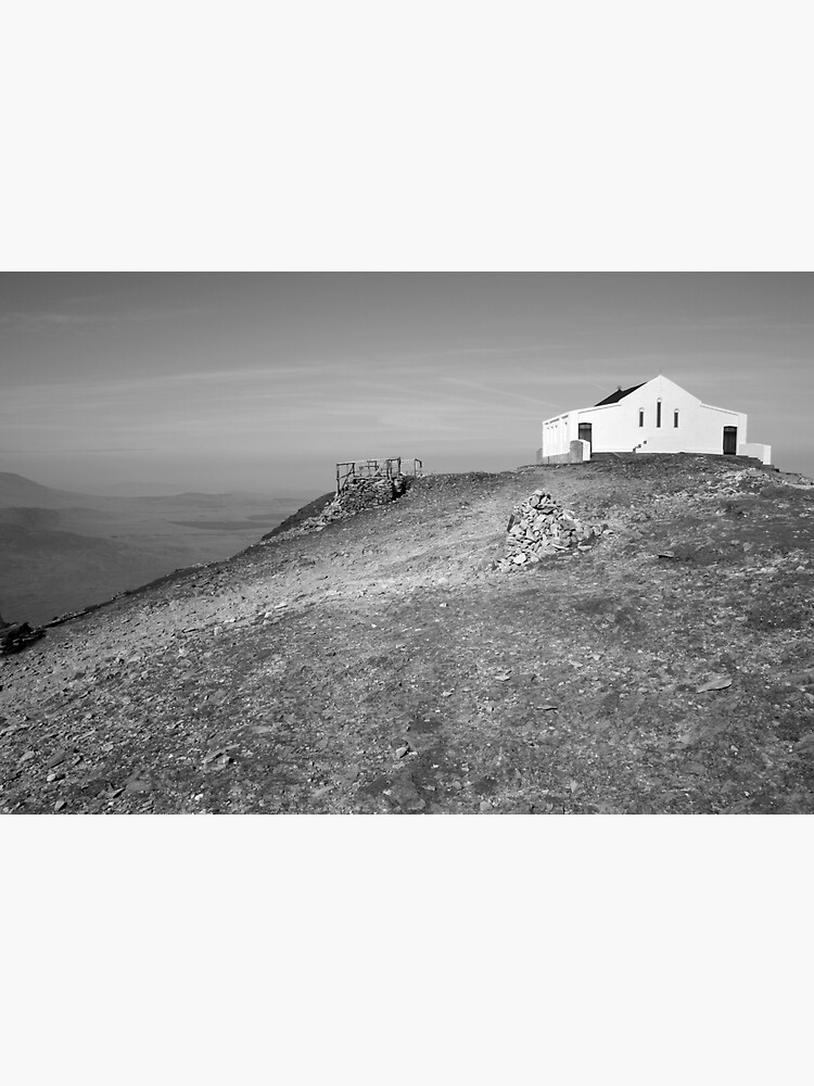 "Croagh Patrick church " Framed Art Print for Sale by BANNER25 | Redbubble
