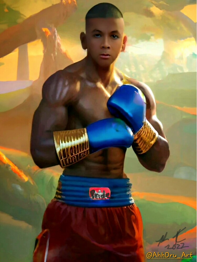 "Kun Khmer fighter" Sticker for Sale by AhhDru | Redbubble