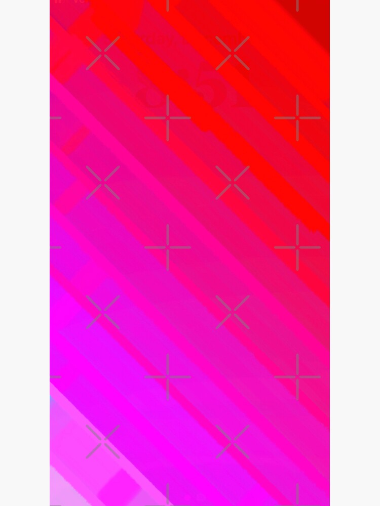 "Pink…Red" Sticker for Sale by Aye-Aye-Captain | Redbubble