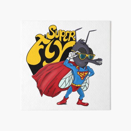 "Super Fly" Art Board Print for Sale by stfn | Redbubble