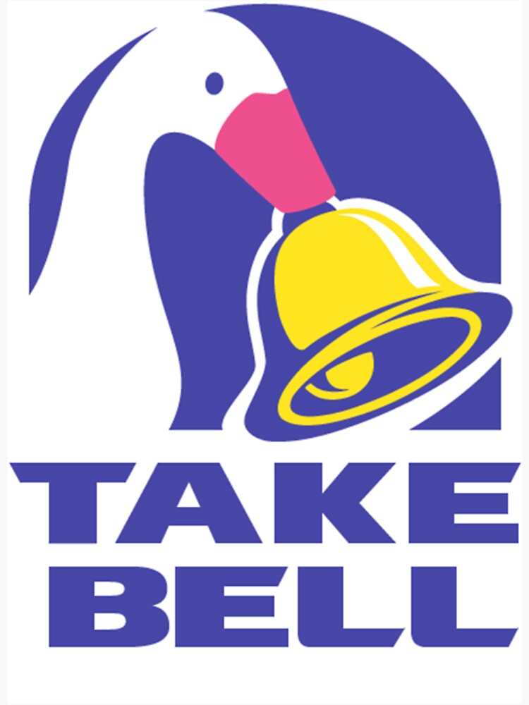 "Untitled Goose Game Take Bell " Sticker for Sale by simpledsgst ...