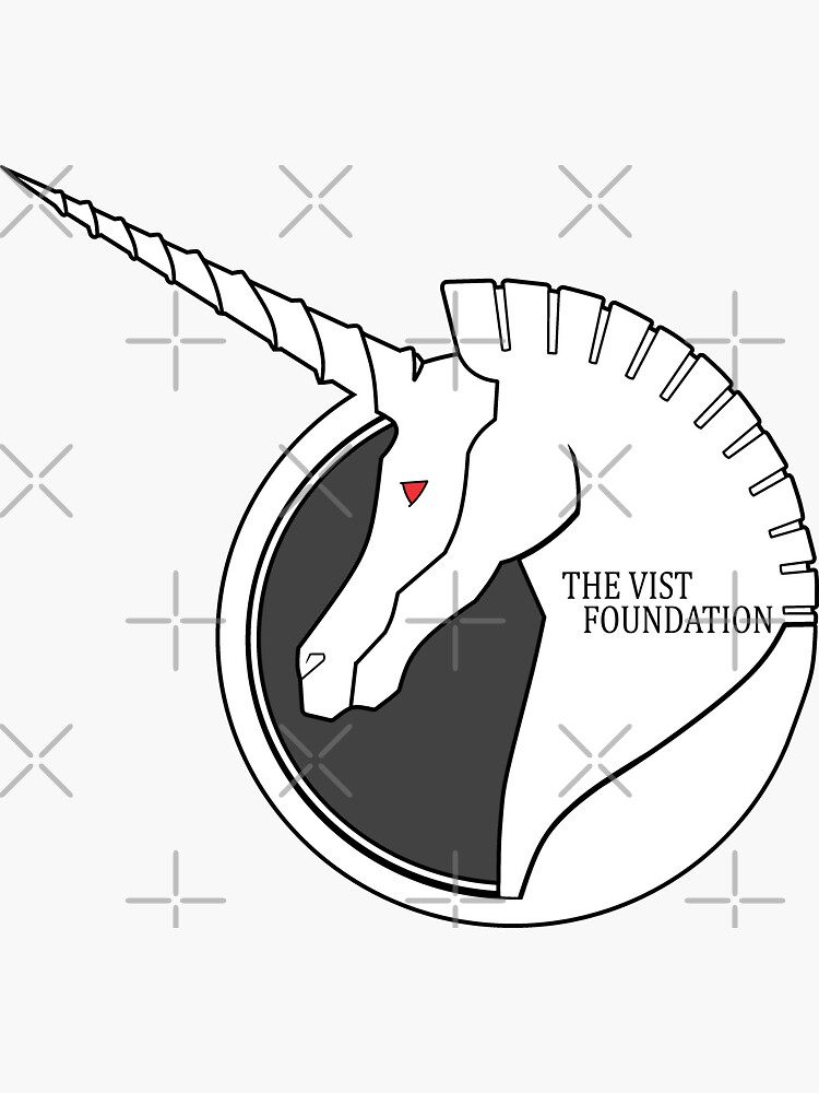 "Vist Foundation" Sticker by Atzon | Redbubble
