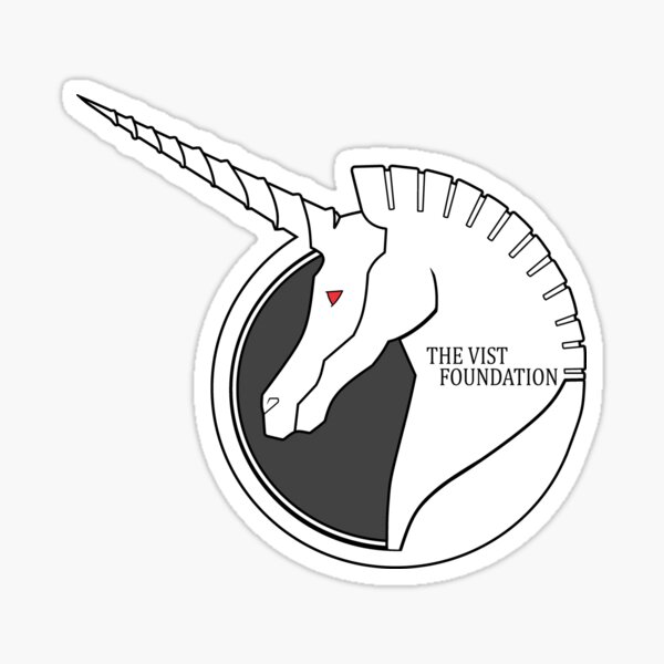 "Vist Foundation" Sticker by Atzon | Redbubble