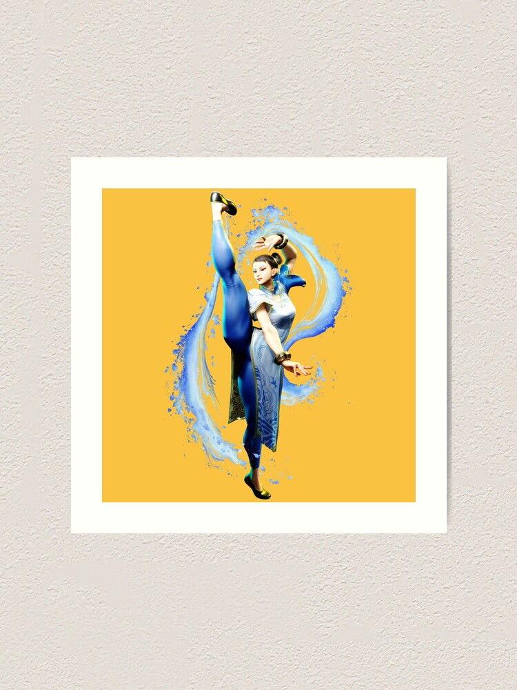 "Chun Li Street Fighter 6" Art Print for Sale by ECCHI-ART | Redbubble
