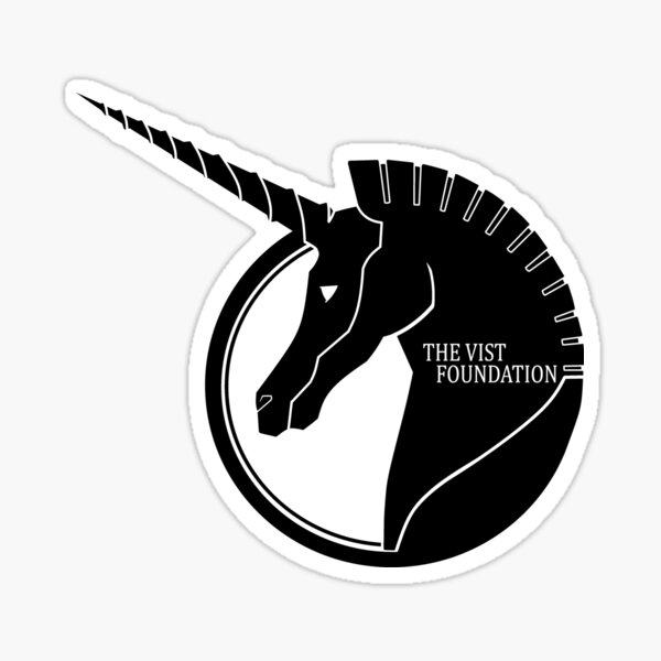 "Vist Foundation" Sticker by Atzon | Redbubble