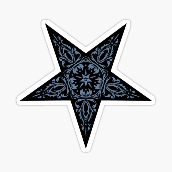 Wiccan Blue Star Design