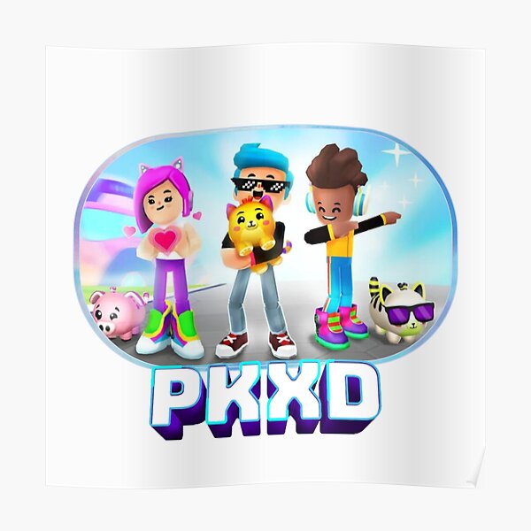 "New game,pk xd,kids game,pk xd for kids" Poster for Sale by Cuttie ...