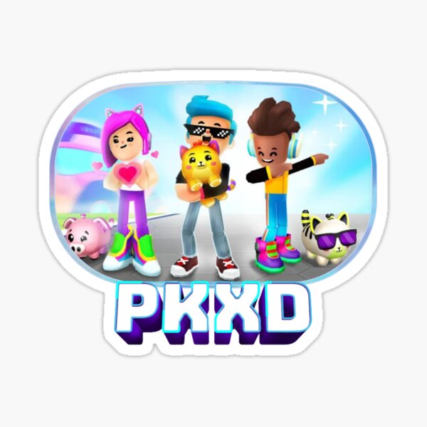 "New game,pk xd,kids game,pk xd for kids" Sticker for Sale by Cuttie ...