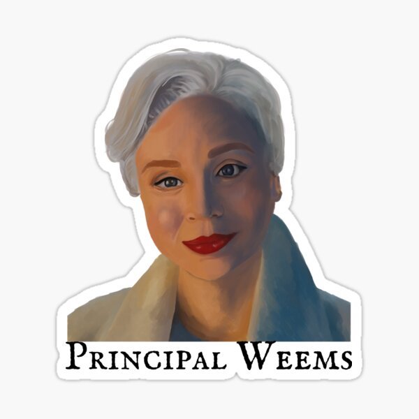 "Headmistress Weems art" Sticker by Laragon11 | Redbubble