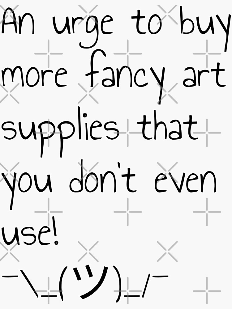 "Artist Problem. Artist World. Artist Relate. " Sticker for Sale by ...