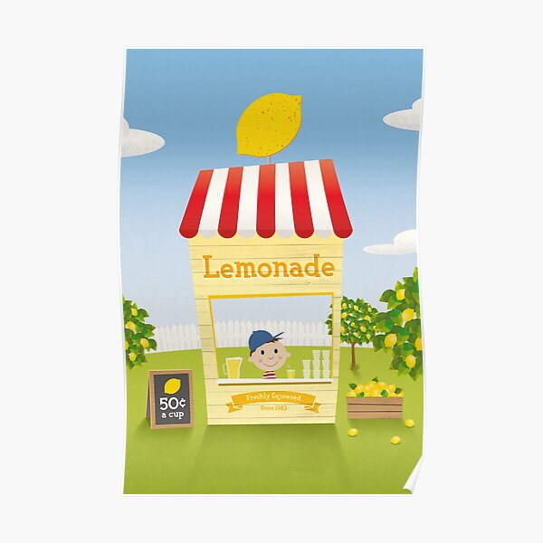 Lemonade Stand Posters | Redbubble