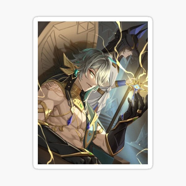 "Al Haitham Genshin Impact" Sticker for Sale by Silviarts | Redbubble