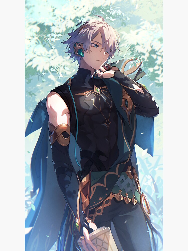 "Al Haitham Genshin Impact" Sticker for Sale by Silviarts | Redbubble