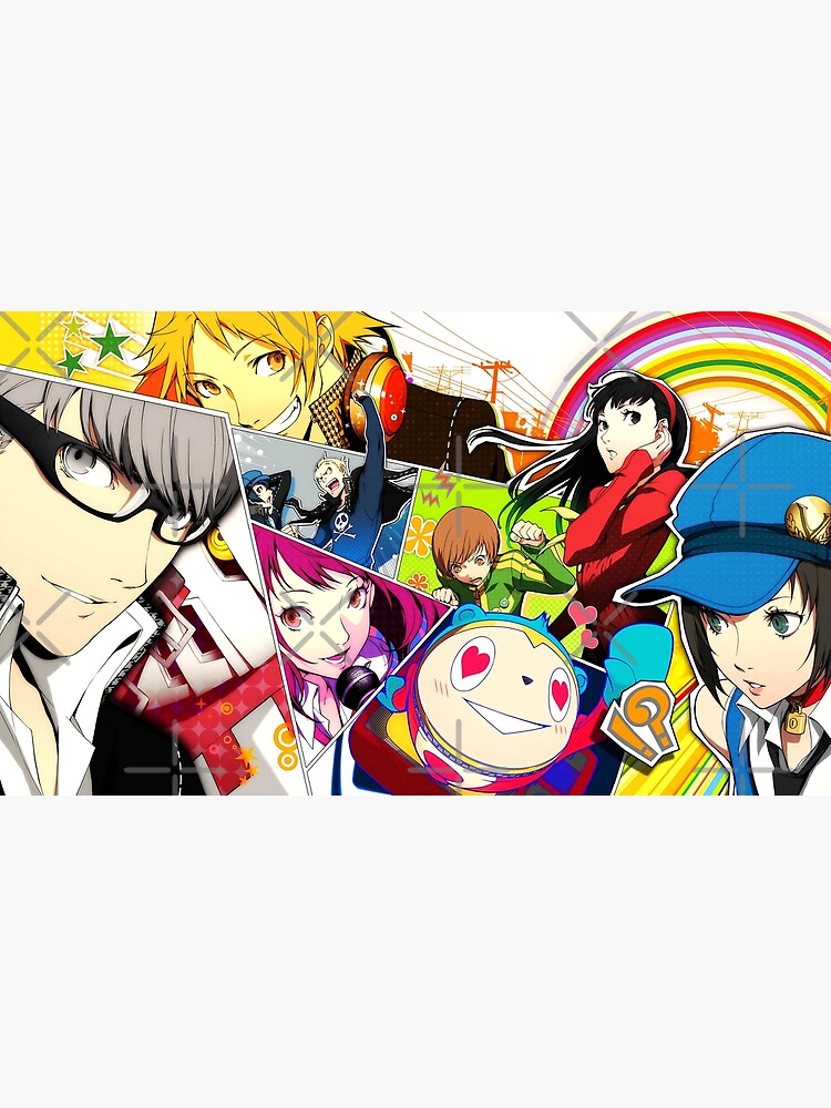 "Investigation Team in Action 4 - Persona 4 Golden " Poster for Sale by Edrenalin | Redbubble