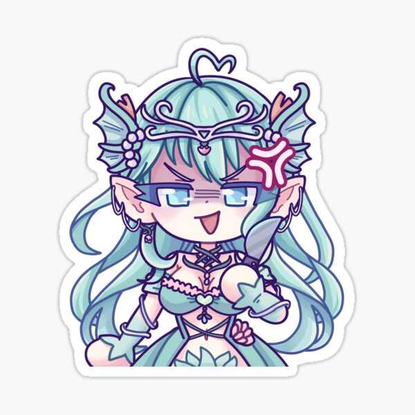 "Knife Chibi Rae" Sticker for Sale by raemyne | Redbubble