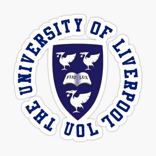 "University of Liverpool UOL Logo" Sticker for Sale by MyUniversity ...