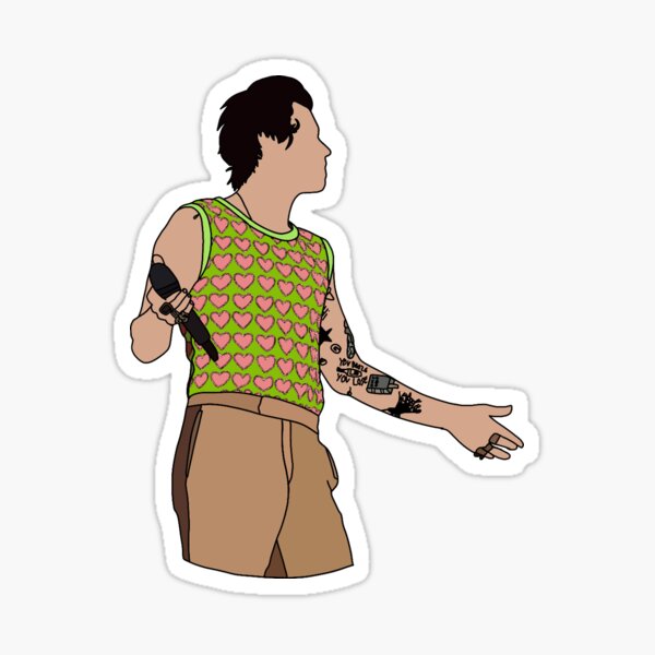 "Harry Styles - Santiago (2022)" Sticker for Sale by graywhayes | Redbubble