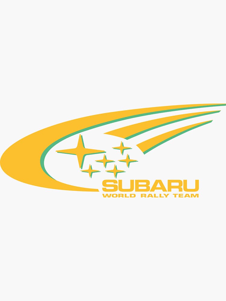 "Subaru rally livery Classic T-Shirt" Sticker for Sale by Rozanadesign ...