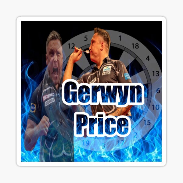 "gerwyn price‑gerwyn price pdc" Sticker for Sale by Rincones | Redbubble