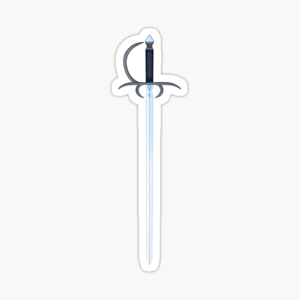 "Rapier" Sticker for Sale by lqmaple | Redbubble