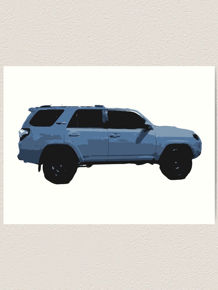 "TRD PRO 4runner" Art Print for Sale by P45Designs | Redbubble