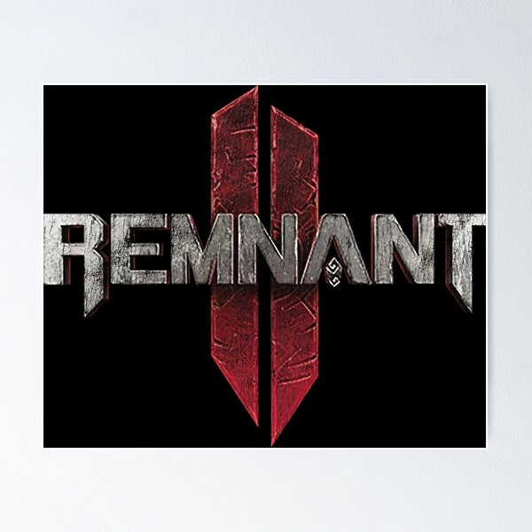 "Remnant 2 Distressed Logo" Poster for Sale by Stebop Designs | Redbubble