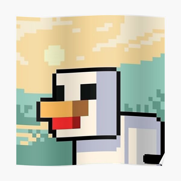 "chicken minecraft" Poster for Sale by MinecraftShop | Redbubble