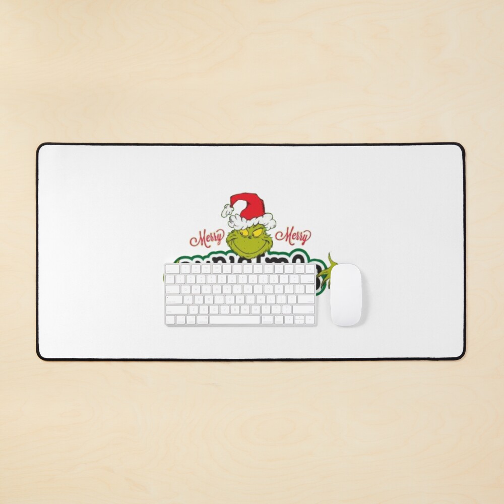 "Merry Christmas Grinch" Art Print for Sale by SticksTooSlick | Redbubble
