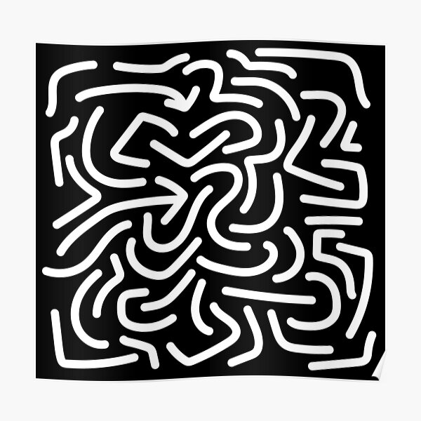 "MAZEw" Poster for Sale by DesignDoubleP | Redbubble