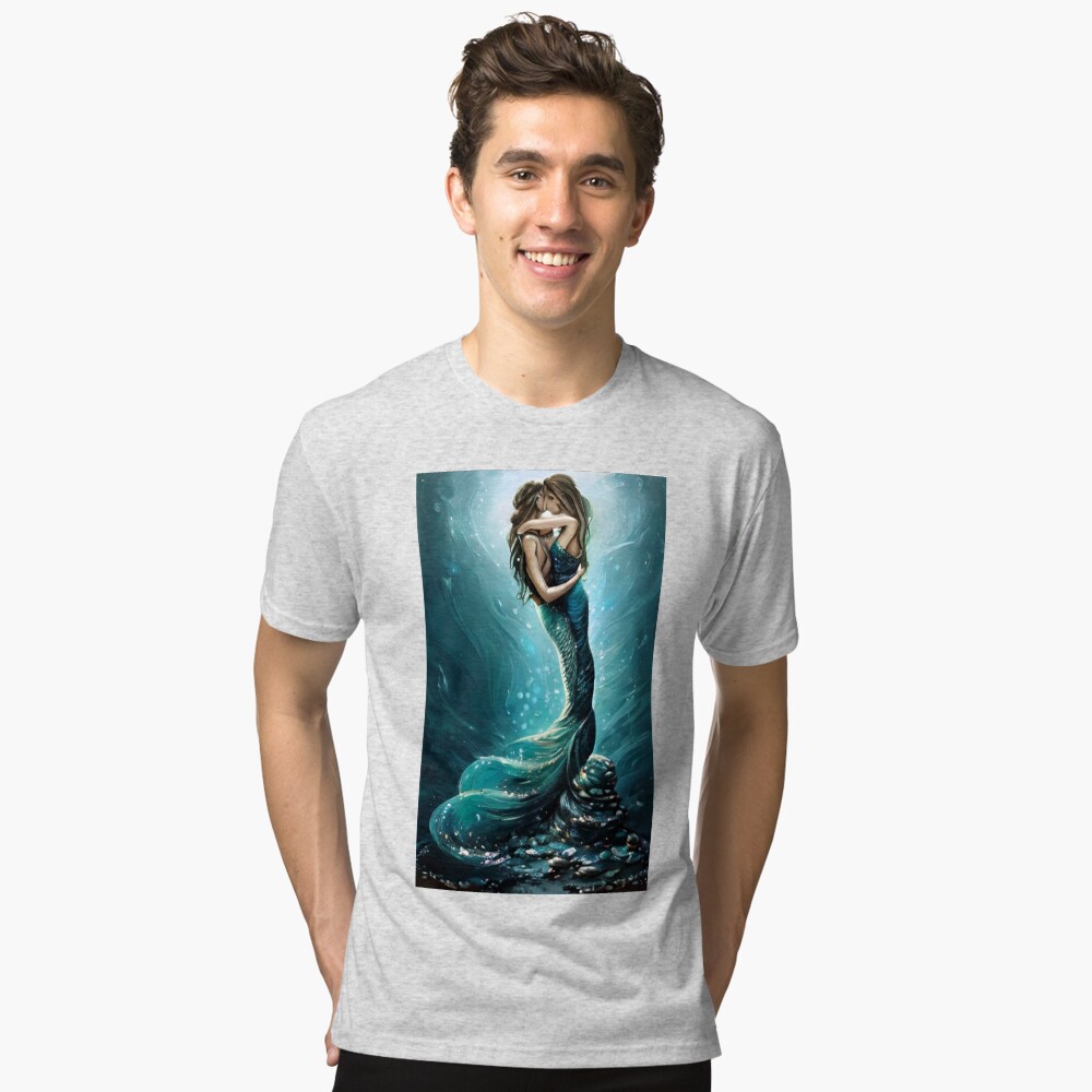 "Lesbian Mermaids Kissing in the Ocean" Poster for Sale by TheOtherTeam ...