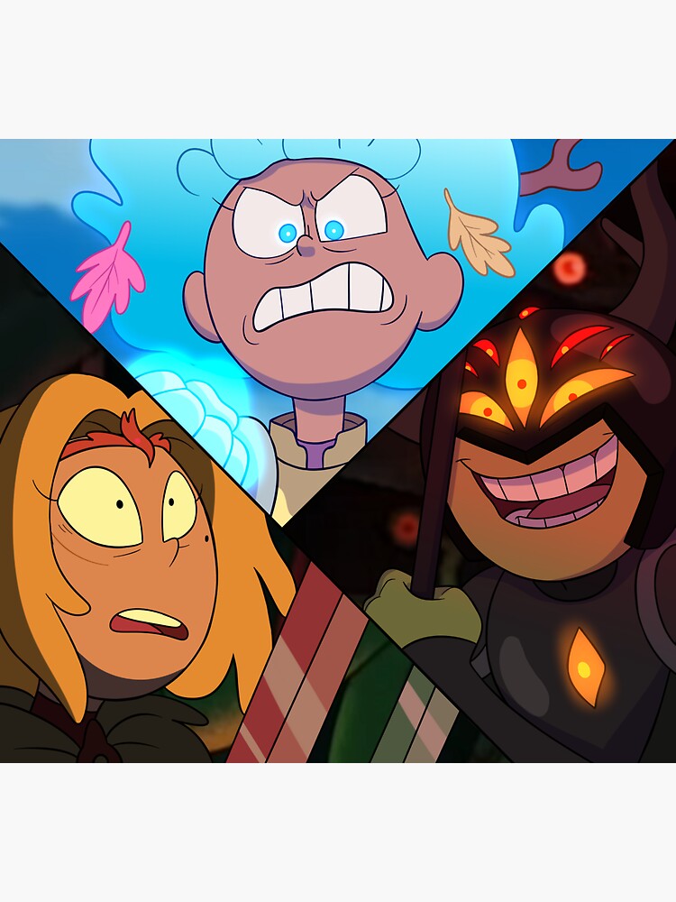 "Amphibia - All In Promo - Anne, Sasha, Darcy" Sticker for Sale by ...