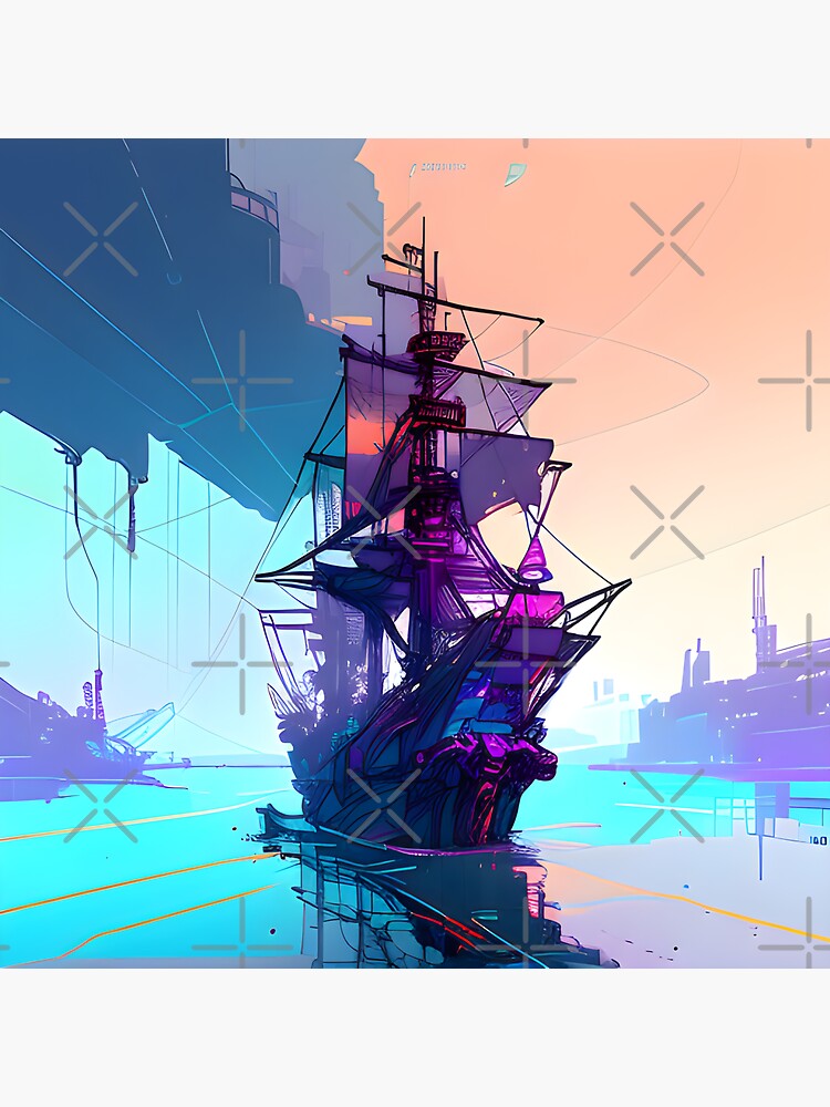 "Abandoned Barnacle" Sticker for Sale by AnvilArtCo | Redbubble