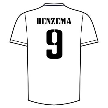 "Karim Benzema Kit" Poster for Sale by designsheaven | Redbubble