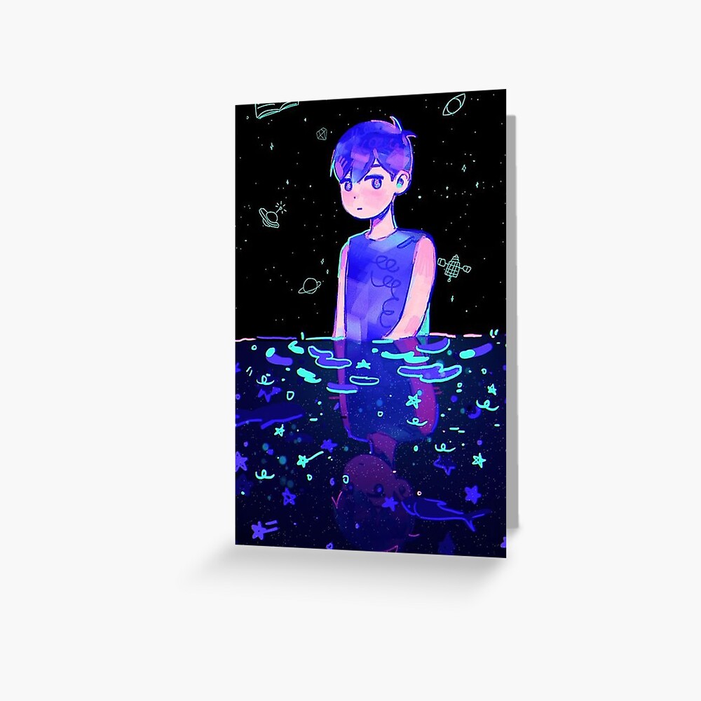 "omori" Greeting Card for Sale by Bunniesowo | Redbubble