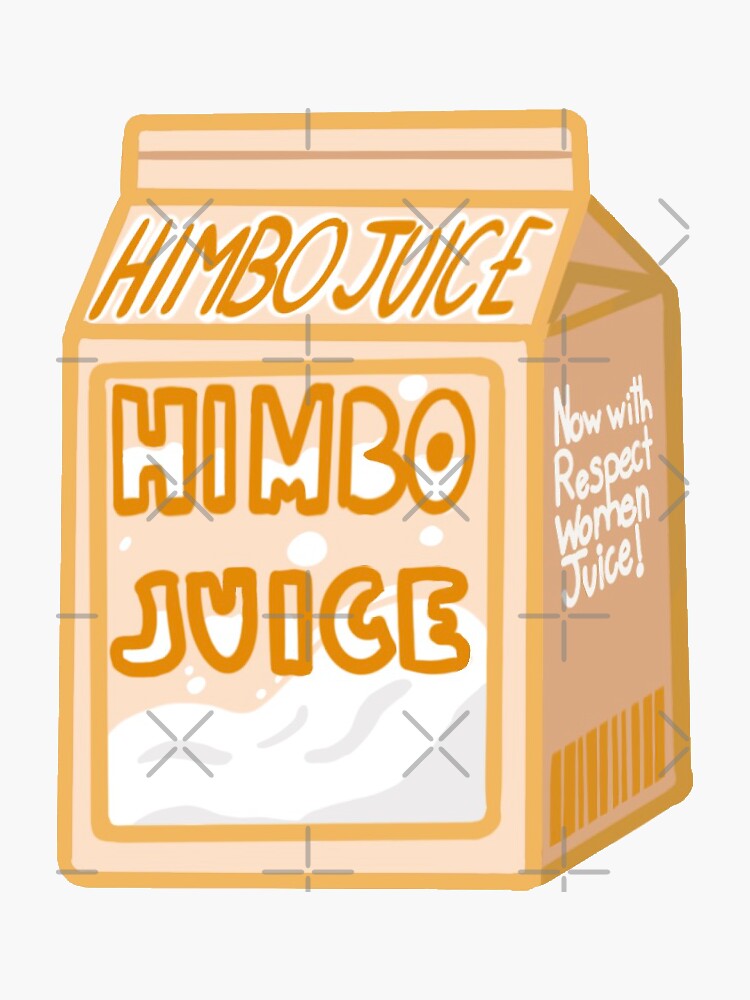 "Himbo Juice" Sticker for Sale by gilbertb | Redbubble