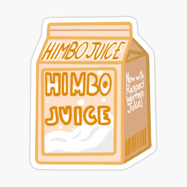 "Himbo Juice" Sticker for Sale by gilbertb | Redbubble
