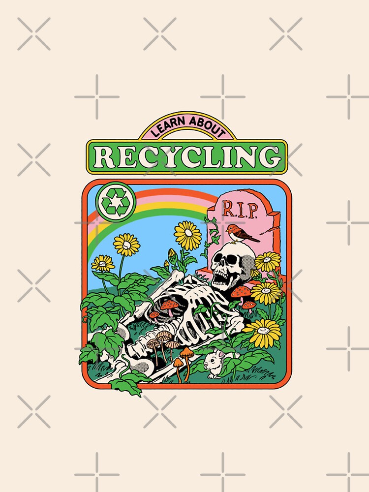 "Learn About Recycling" iPhone Case for Sale by stevenrhodes | Redbubble