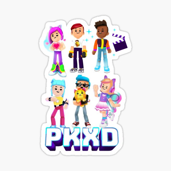 "New game,pk xd,kids game,pk xd for kids" Sticker for Sale by Cuttie ...