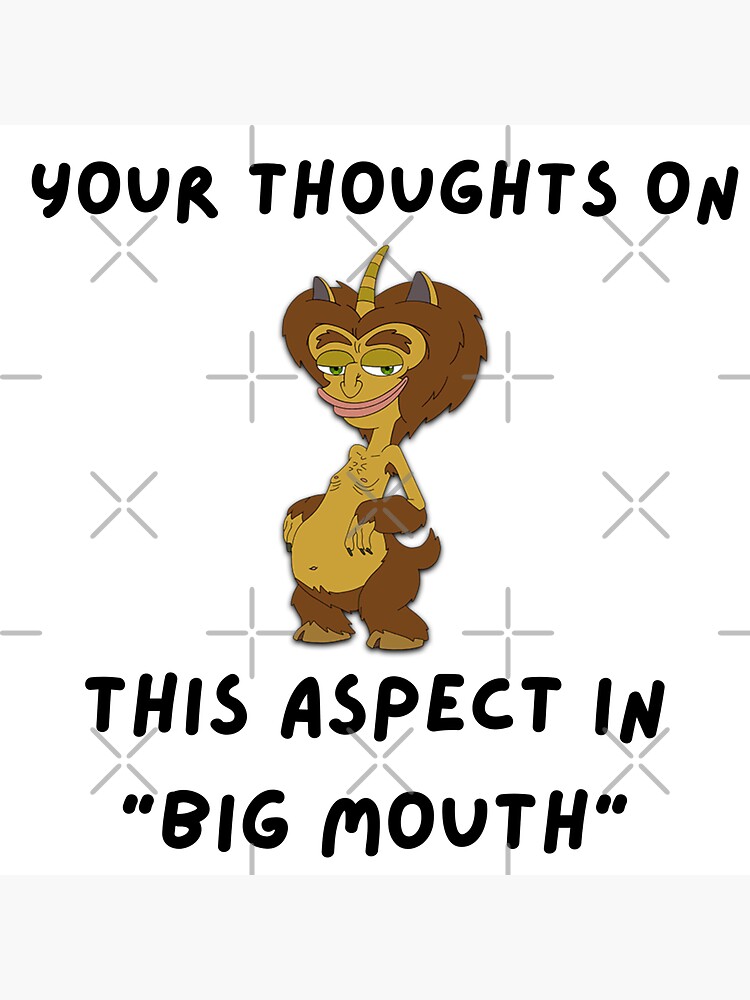"Hormone Monster - Big Mouth Netflix" Sticker for Sale by DigiLoot ...