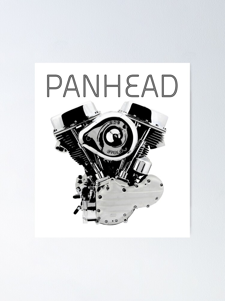 "Panhead" Poster for Sale by stewsmith | Redbubble