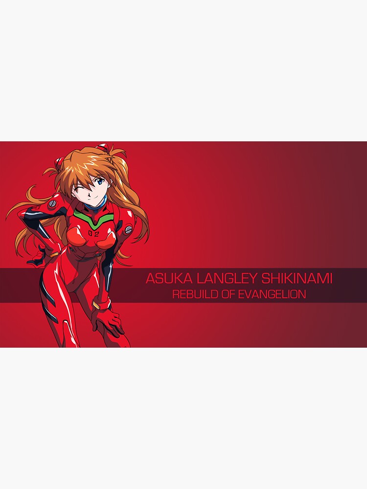 "Asuka Rebuild" Sticker for Sale by memphoo | Redbubble