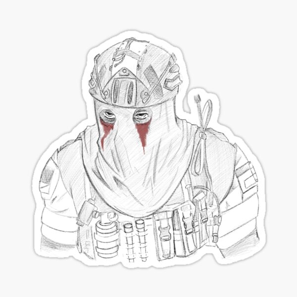"könig sketch " Sticker for Sale by Squiddythings | Redbubble